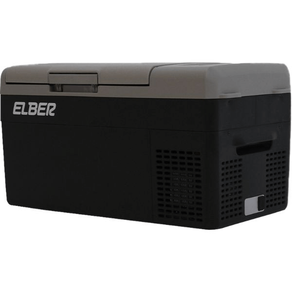 Geladeira Automotiva Portátil Elber 20 Litros NEW BL20 12/24v Preto/Cinza