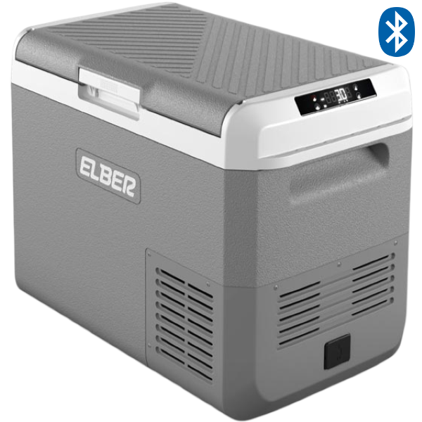 Geladeira Portátil Elber DAY2DAY 30 litros com Bluetooth 12/24V - Cinza